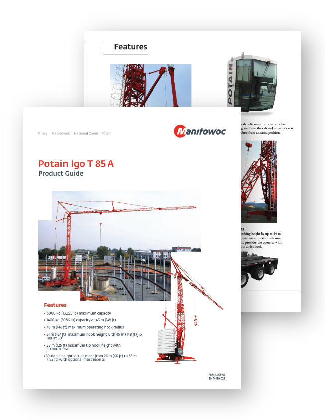 Maximize Your Efficiency with a Potain Crane | RMS Rentals